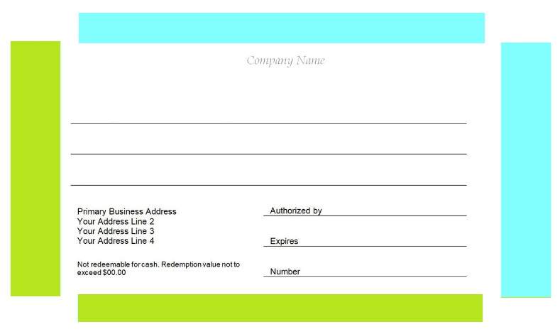 Voucher Template 1 | Free Word & PDF Templates