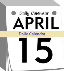 calendar-with-daily-sheets- 1654 | Free Word & PDF Templates