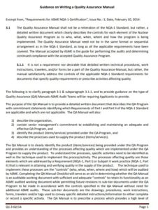 Quality Manual Template | Free Word & PDF Templates