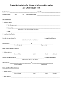 School Authorization Letter Sample | Free Word & PDF Templates
