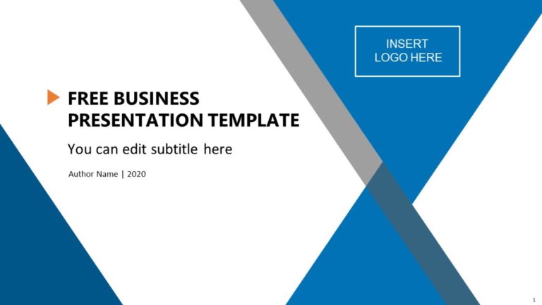 Free Business Presentation Template | Free Word & PDF Templates