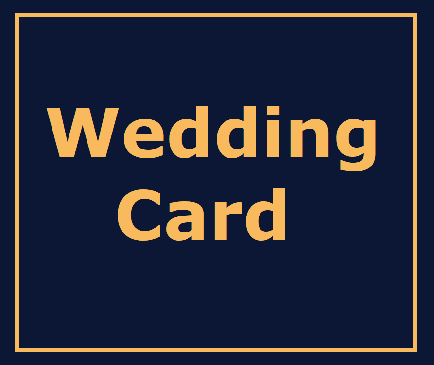 Wedding Card Template | Free Word & PDF Templates